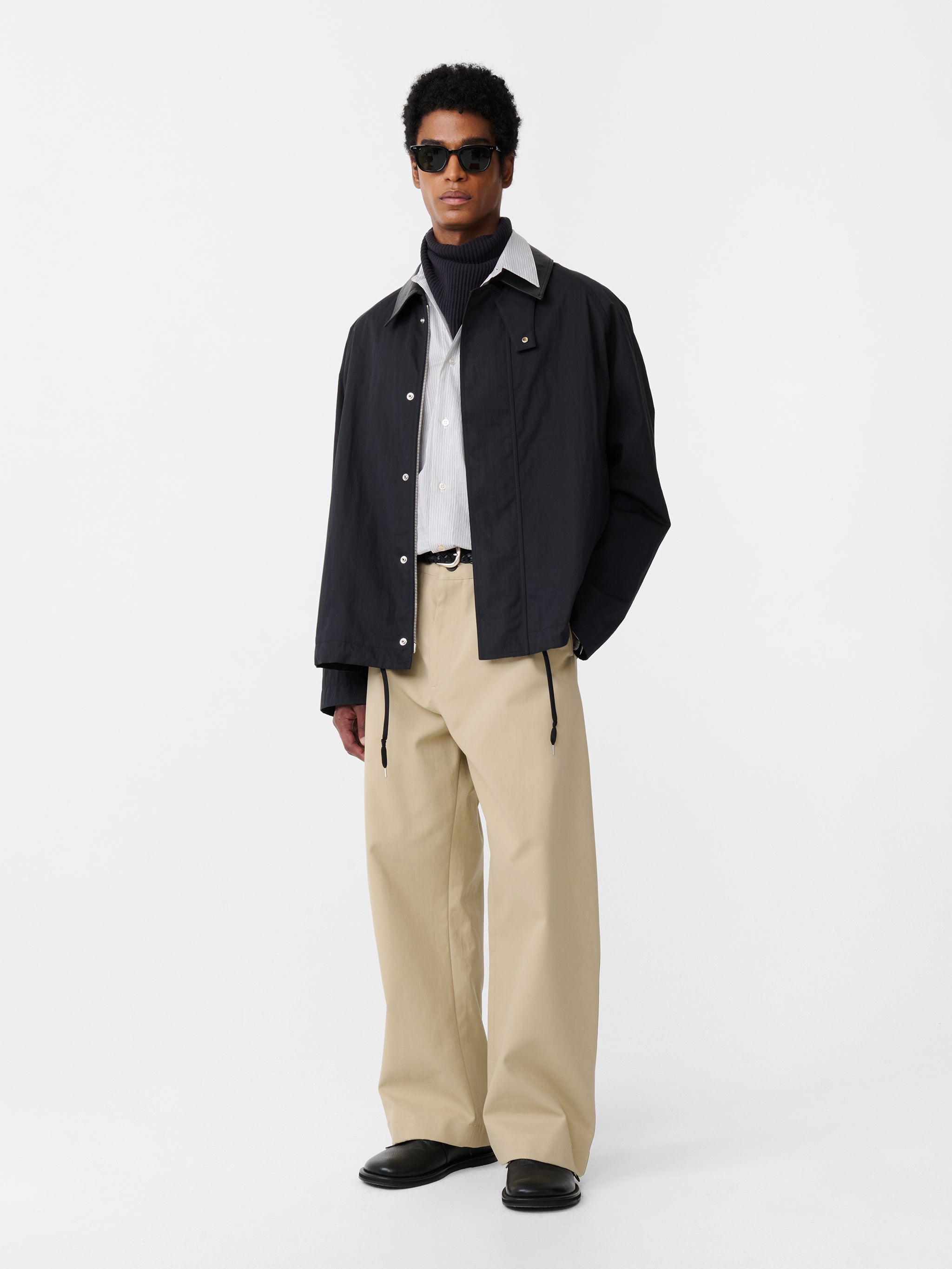 DANI JACKET IN WASHED BLACK